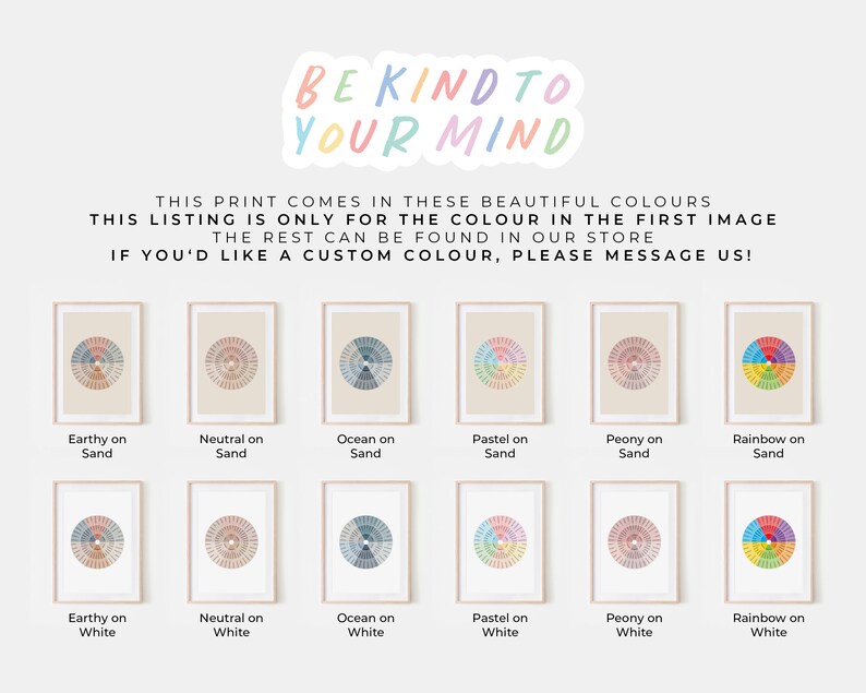 Feelings Wheel / Emotion Wheel Neutral Beige & Black on Sand Printable ...