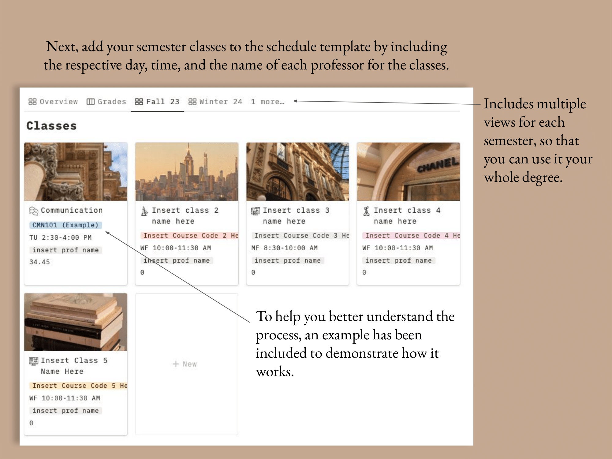 The Perfect Student Hub | Notion Template, Student Planner, Student ...