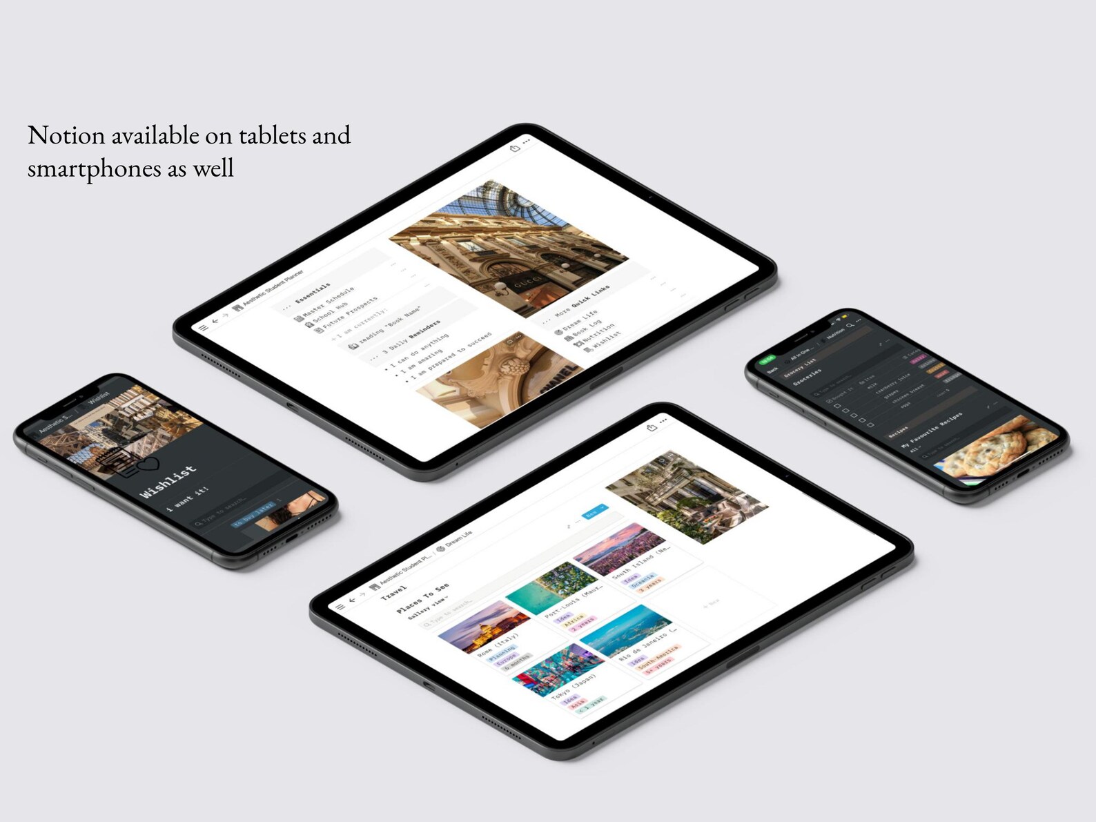 Aesthetic Notion Student Planner Notion Template Assignment - Etsy ...