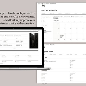 The A+ Student Hub | Digital Notion Student Planner Template ...