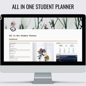 All in One Notion Student Planner Notion Template - Etsy UK