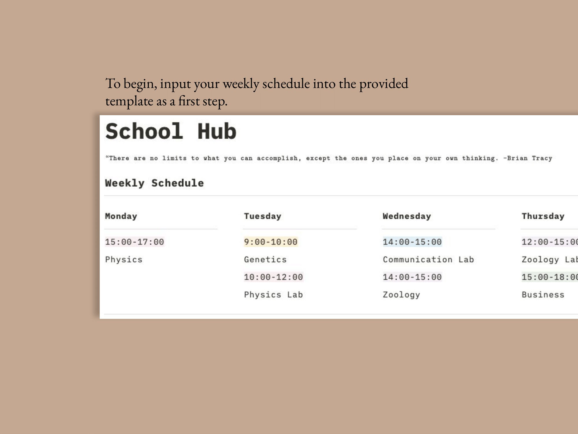 The Perfect Student Hub | Notion Template, Student Planner, Student ...