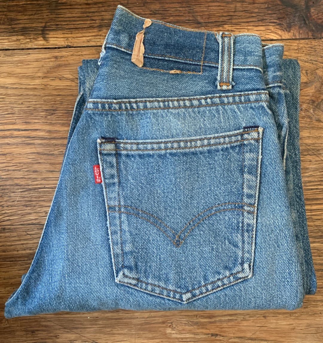 Levis 501 Vintage "black Bartack" Made in USA W27 L30 Actual Size ...