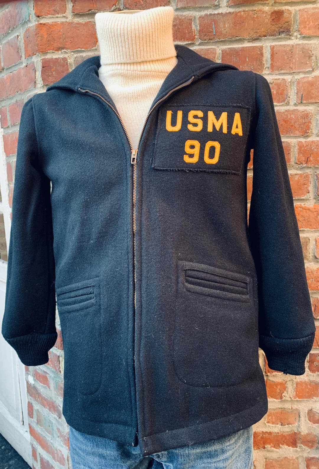 Vintage USMA West Point U.S. Military Academy Cadet Jacket Size ...