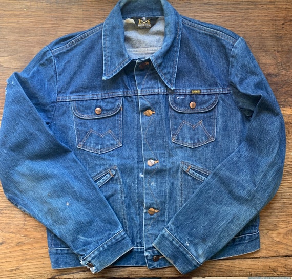 Wrangler Maverick Vintage Jacket 1970s Trucker Jacket… - Gem