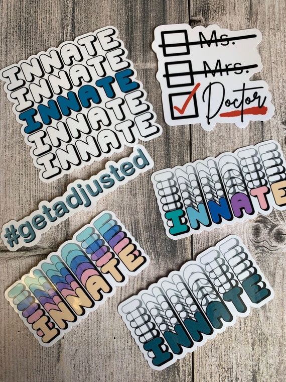 Chiropractic Stickers Phrases Vinyl Waterproof Stickers - Etsy