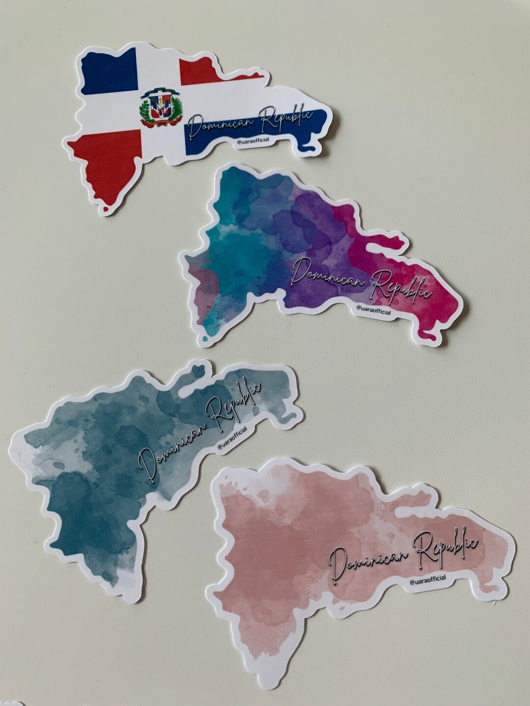 Dominican Republic Map Sticker DR Stickers Vinyl - Etsy