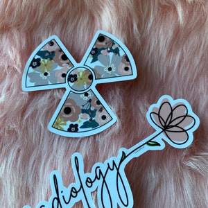 Trefoil Radiation Symbol Sticker - Etsy