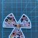 Trefoil Radiation Symbol Sticker - Etsy