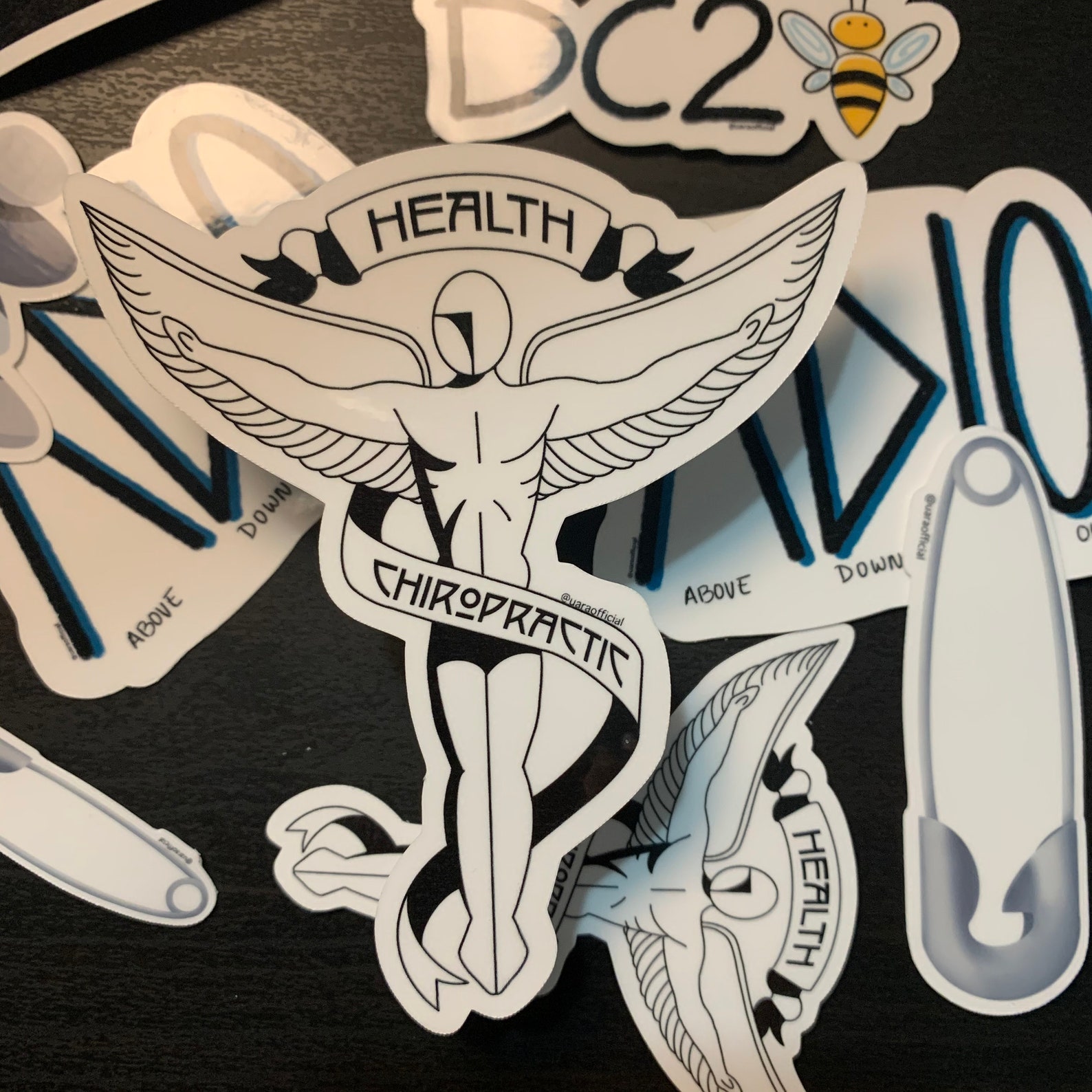 Chiropractic Stickers Collection Vinyl Waterproof Stickers - Etsy