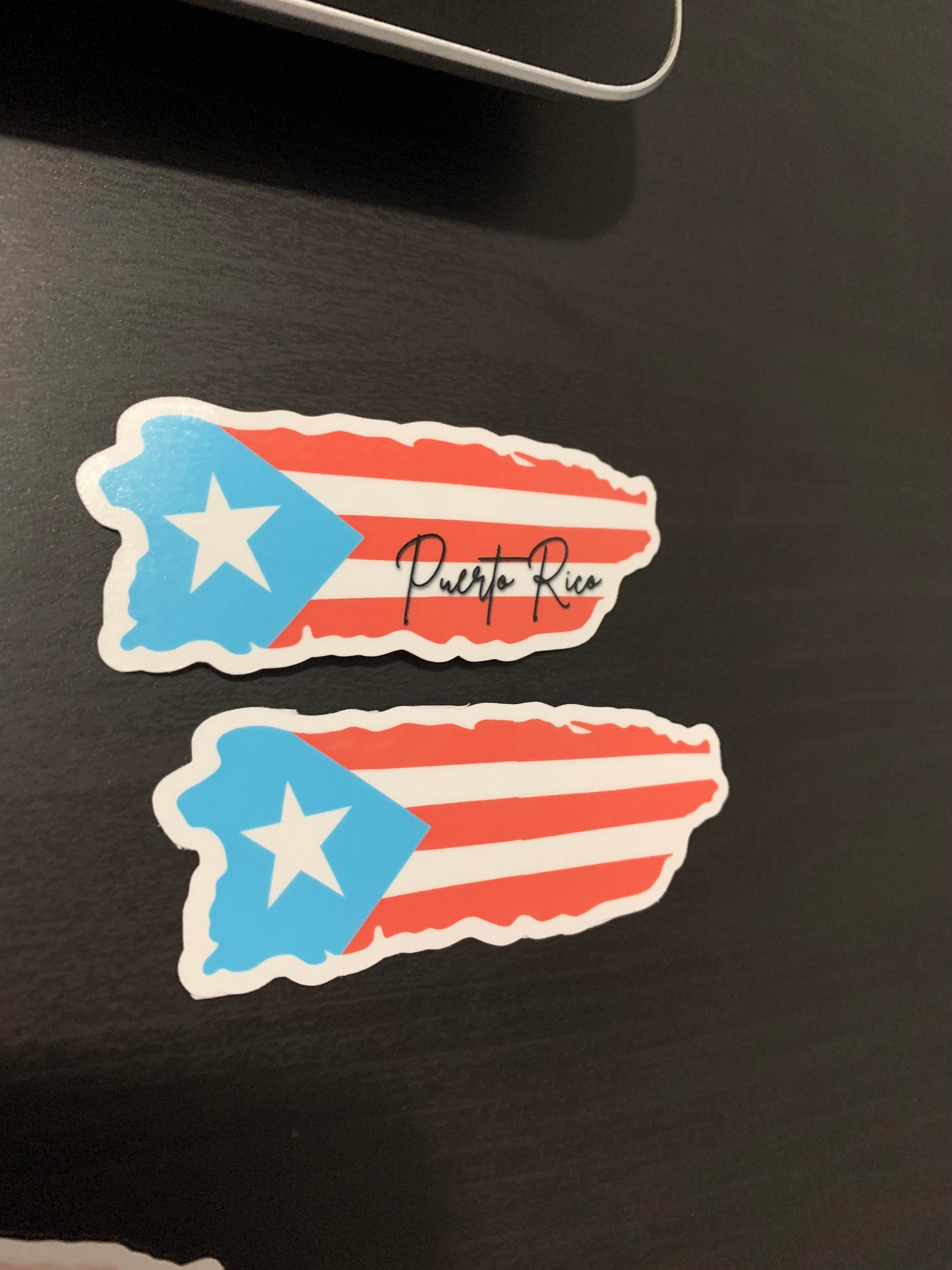 Watercolor Puerto Rico Map Sticker Puerto Rico Stickers | Etsy