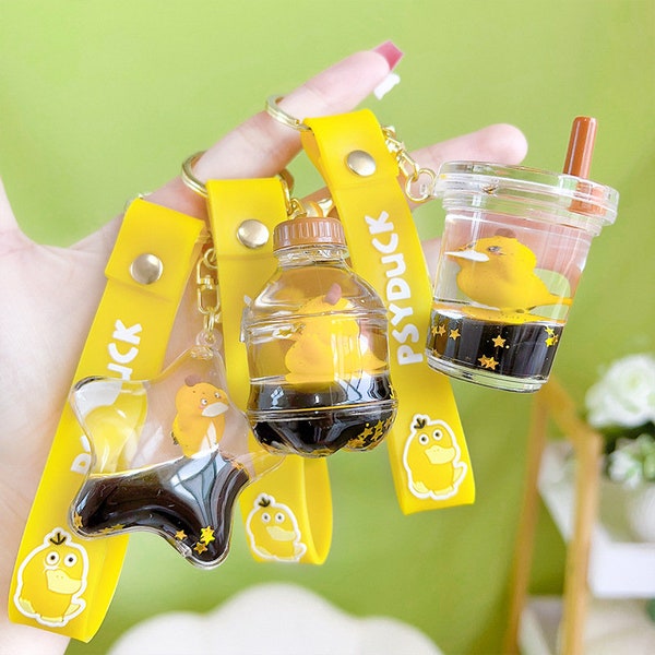 Liquid Keychain - Etsy