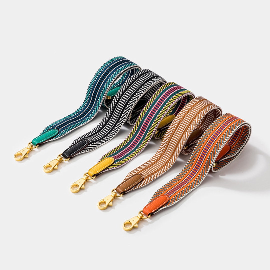 Crossbody Bag Straps | Replacement Shoulder Straps | Colorful Stripe ...