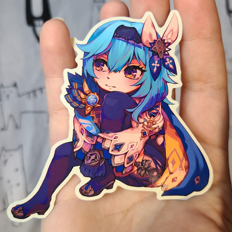 Genshin Inspired Monstadt Characters Sticker - Etsy