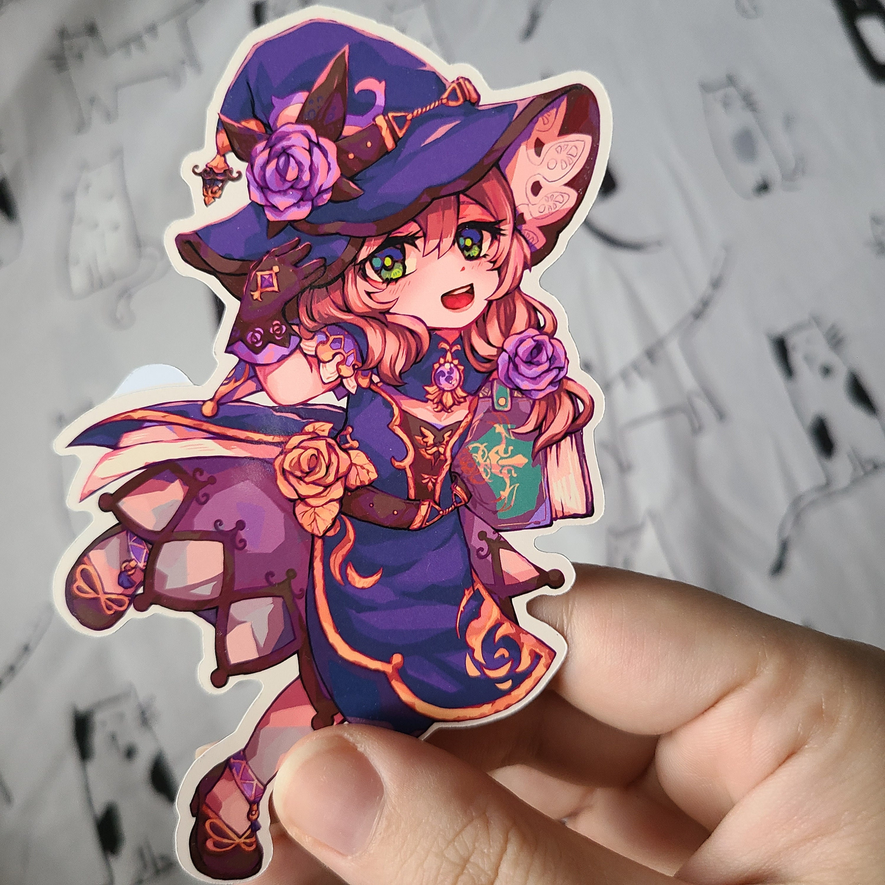 Genshin Inspired Monstadt Characters Sticker - Etsy