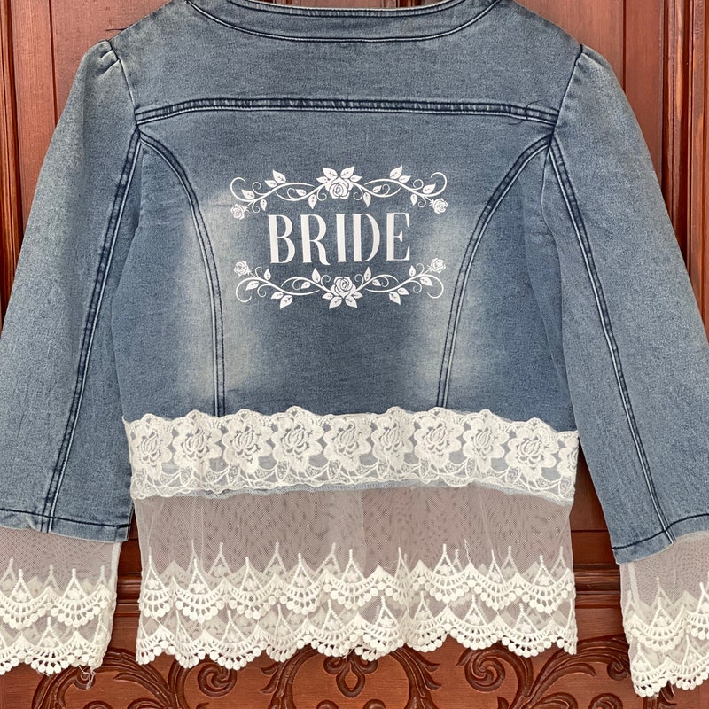 Bride Jean Jacket - Etsy