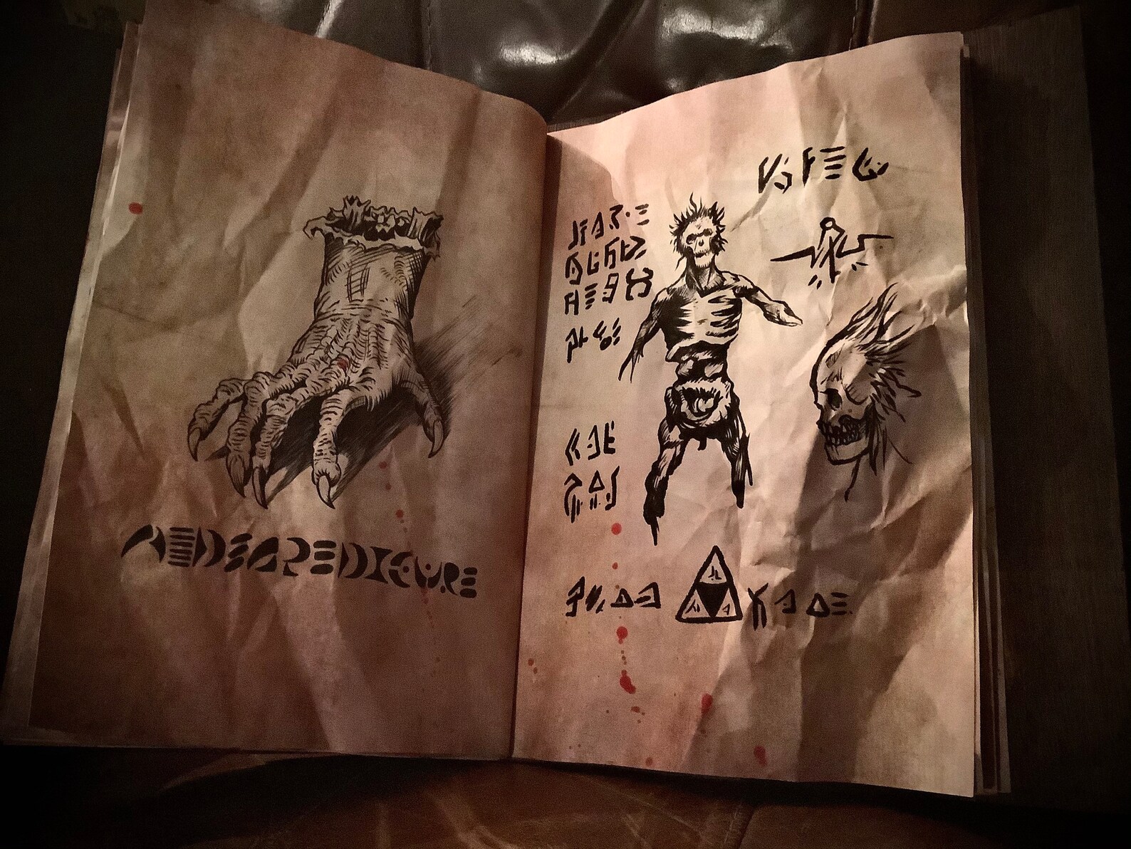 Evil Dead Necronomicon Replica Book 1981 | Etsy