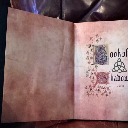 Charmed Book of Shadows Replica Big Size Handmade - Etsy