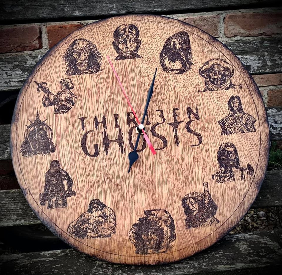 13 Ghost Clock | Etsy