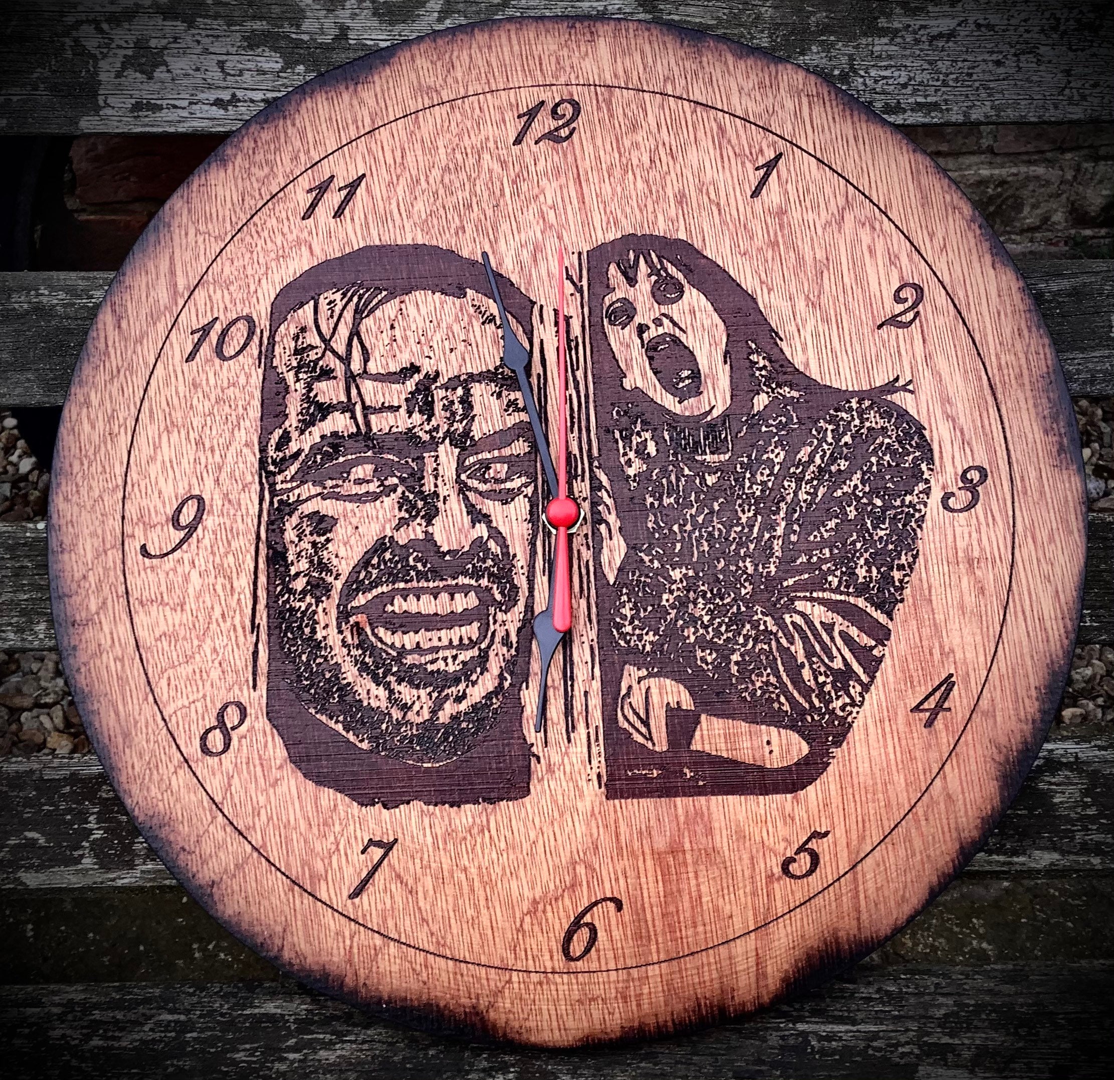 Horror Clocks Customised With up to 4 Characters of Your - Etsy