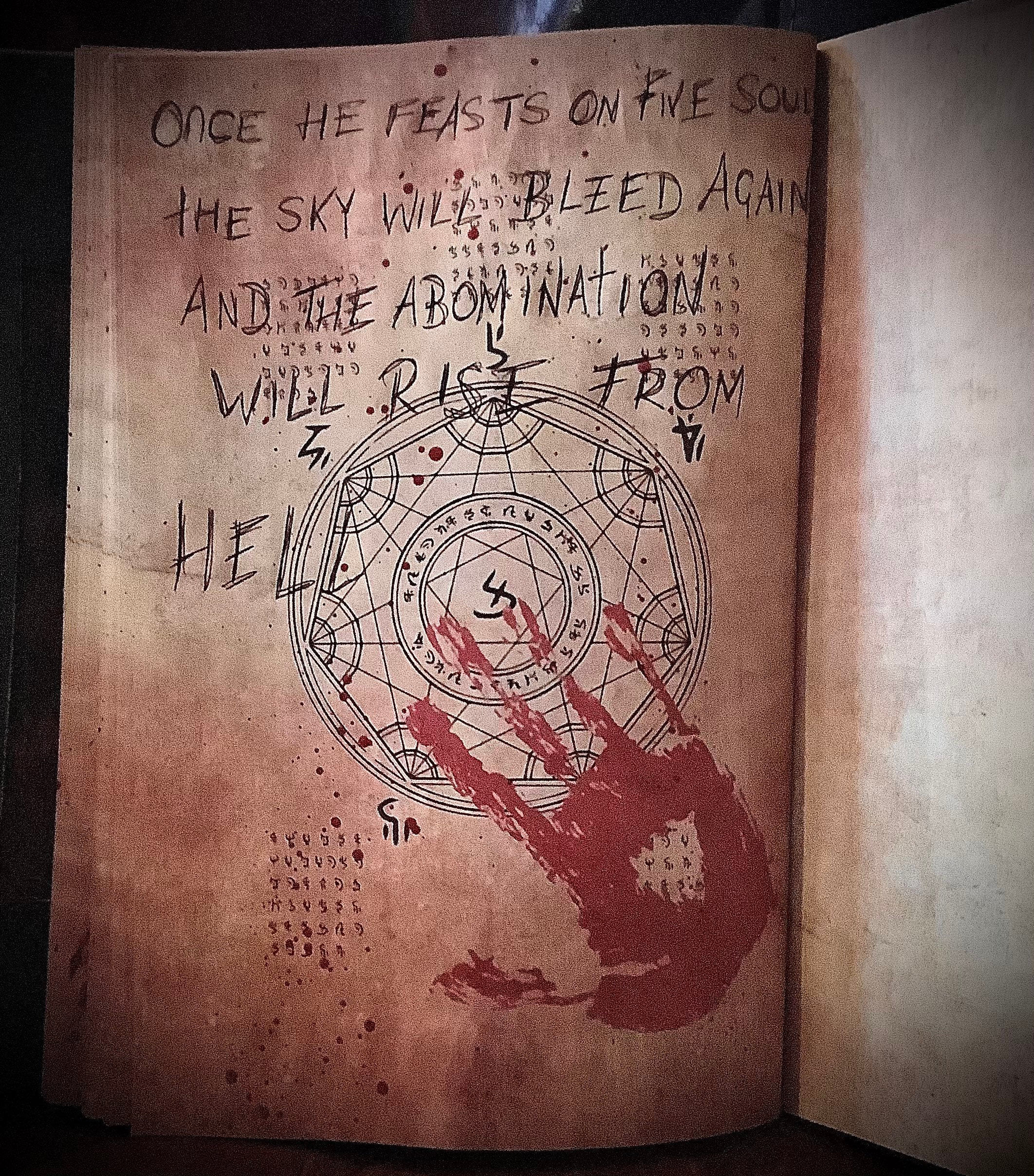 Evil Dead Necronomicon Replica Book 2013 | Etsy