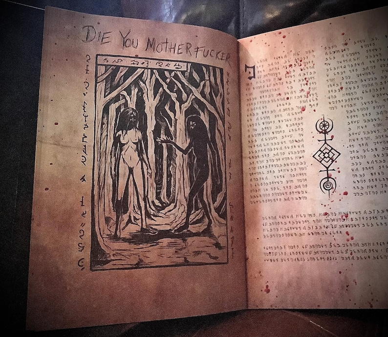 Evil Dead Necronomicon Replica Book 2013 - Etsy