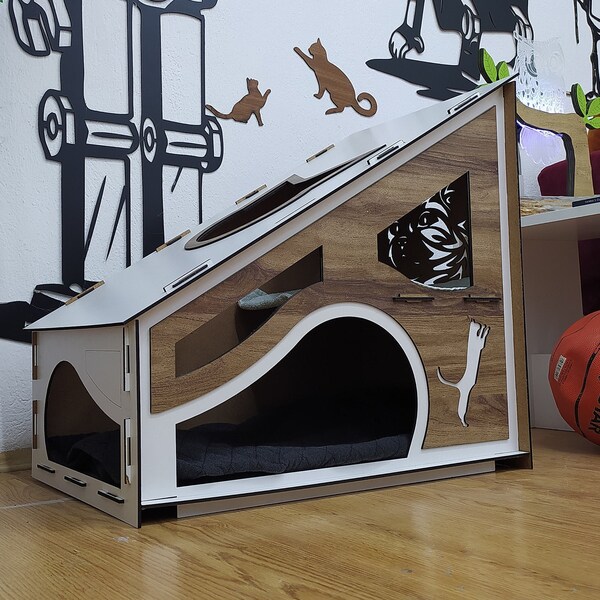 Outdoor Cat House - Etsy