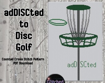 Disc Cross Stitch | Etsy