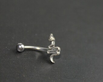 Snake Eyebrow Piercing - Etsy