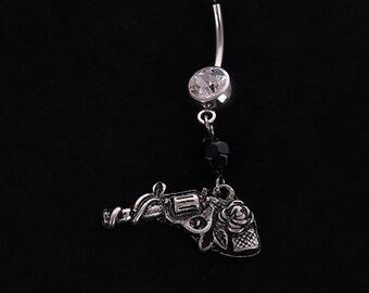 Bullet Belly Ring - Etsy