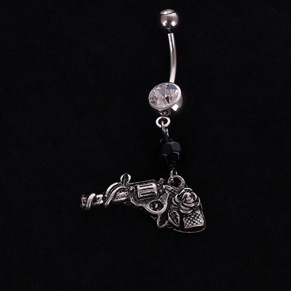 Bullet Belly Ring - Etsy