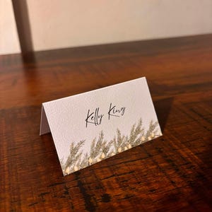 Christmas Name Cards | Name Tags | Place Cards | Santa | Snowmen ...