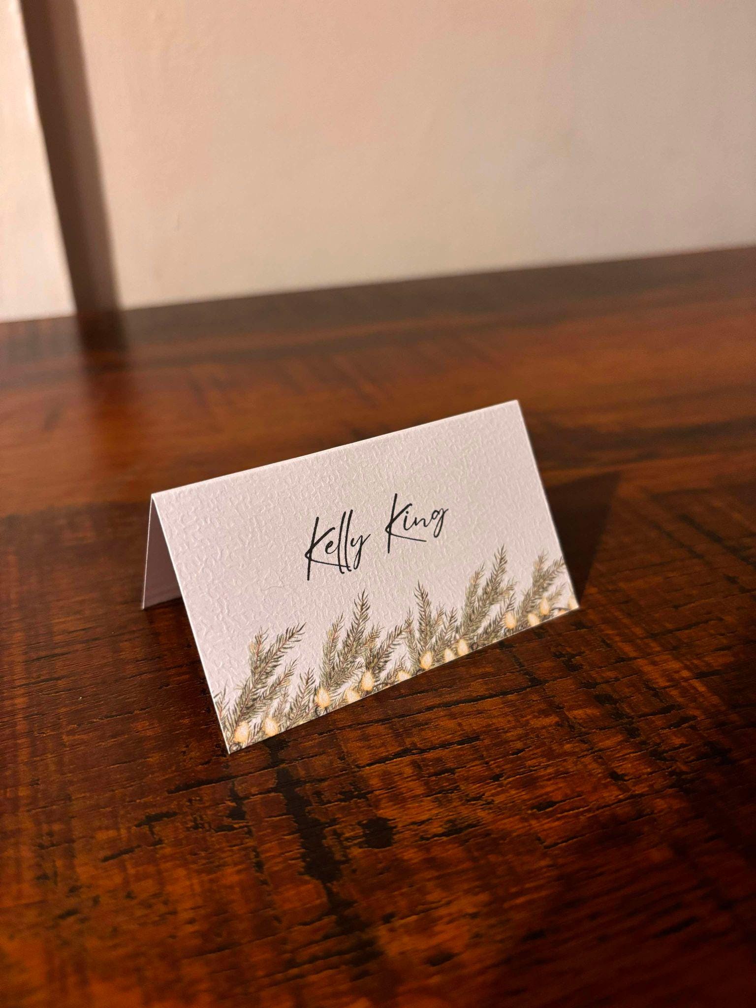 Christmas Name Cards | Name Tags | Place Cards | Santa | Snowmen ...