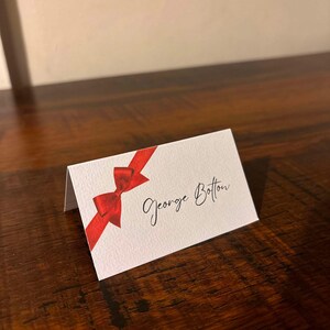 Christmas Name Cards | Name Tags | Place Cards | Santa | Snowmen ...