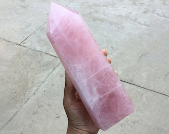 Large Rose Quartz - Etsy