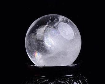 Quartz Crystal Ball - Etsy