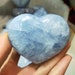 Natural Celestite Crystal Heart Hand Made Celestite Crystal Heart ...