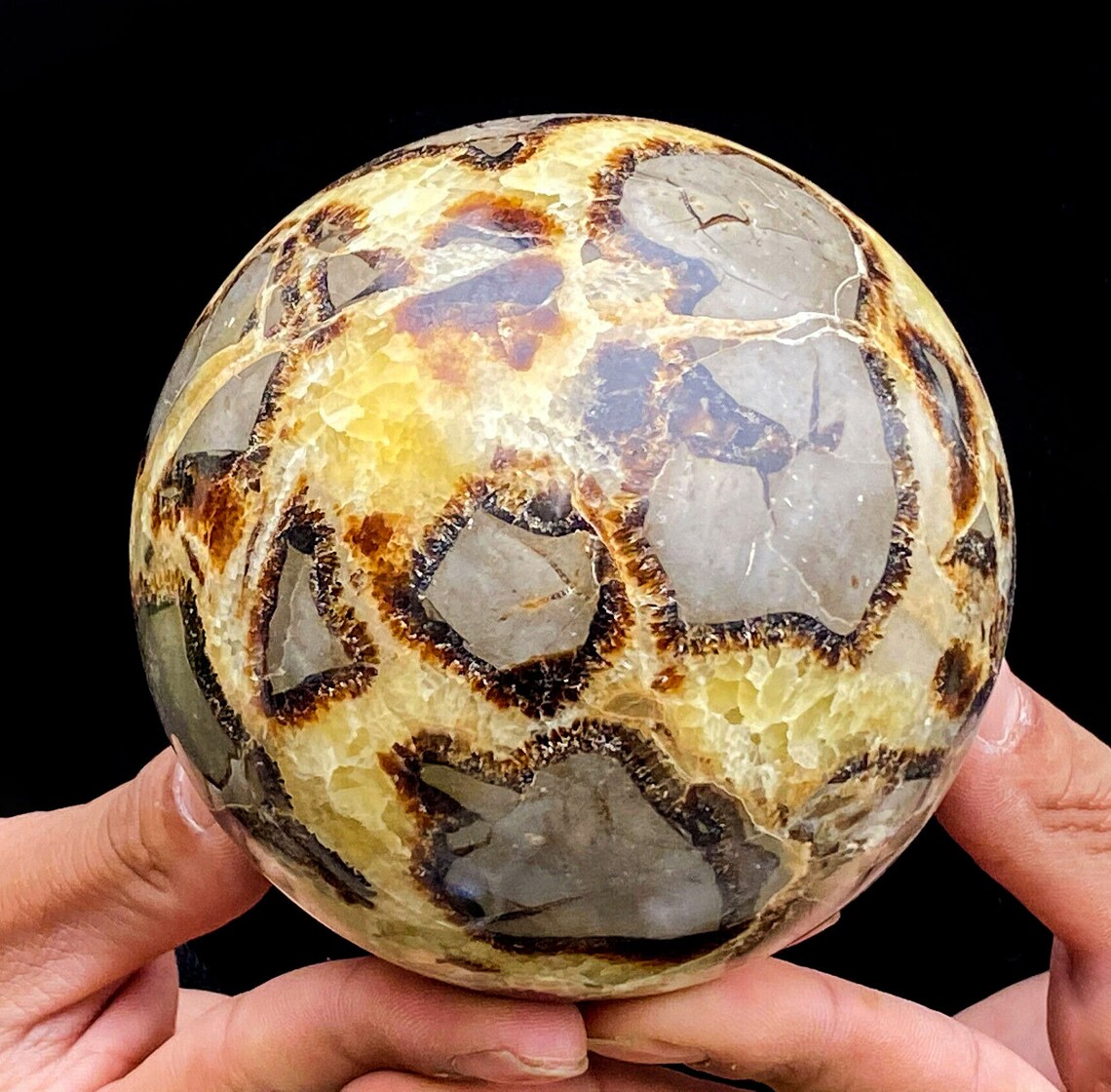 Dragon Septarian Sphere Dragon Septarium Crystal Ball - Etsy