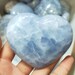 Natural Celestite Crystal Heart Hand Made Celestite Crystal Heart ...