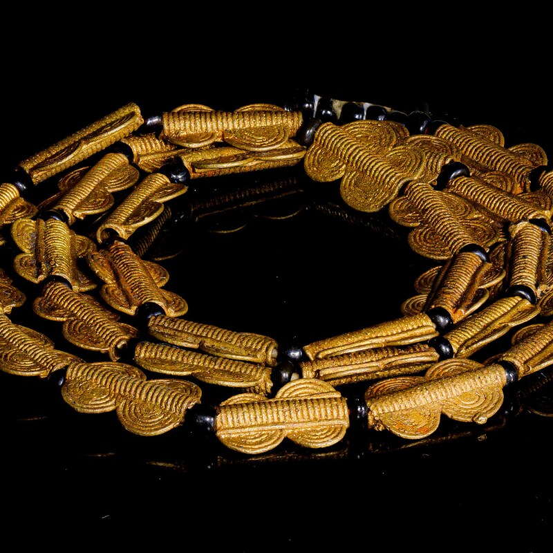 African Brass Beads - Etsy