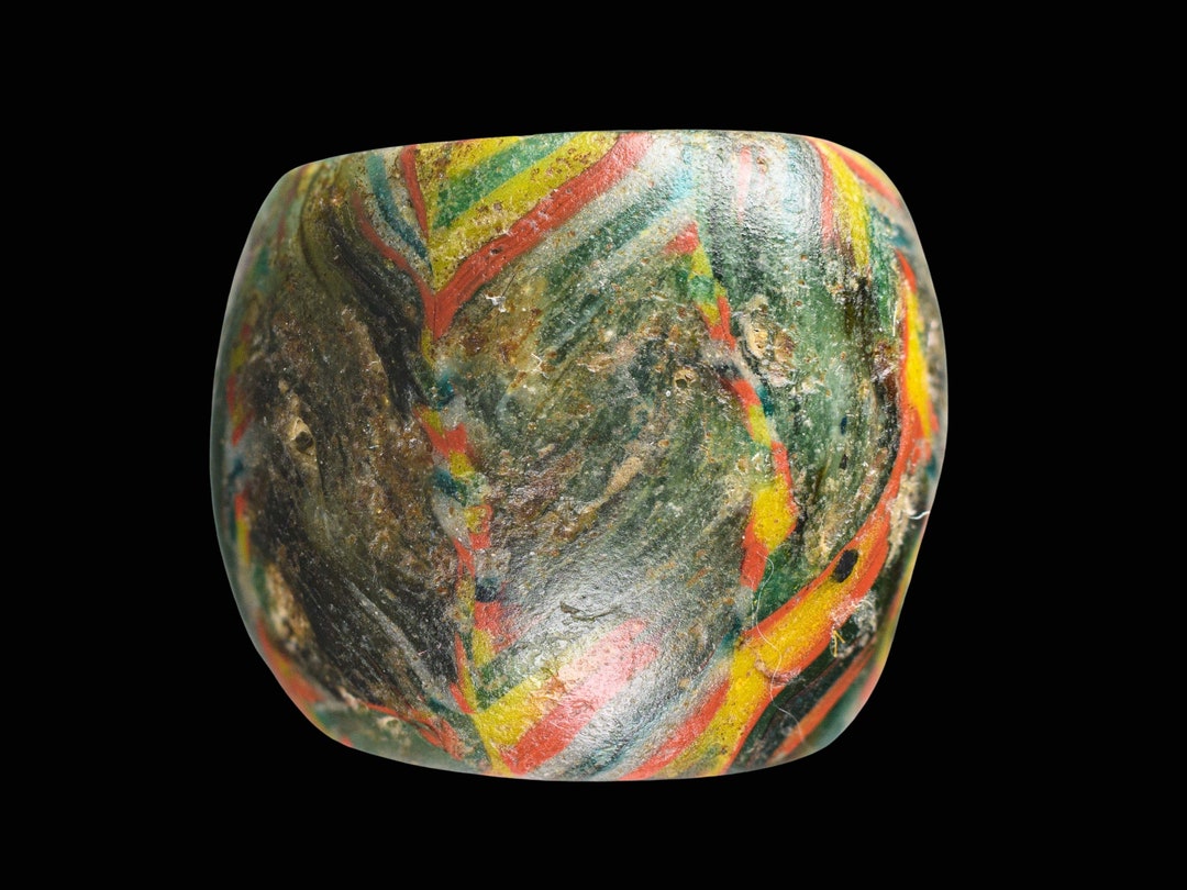 A Rare Ancient morfia Glass Bead, Collectible Ancient Bead, Ancient ...