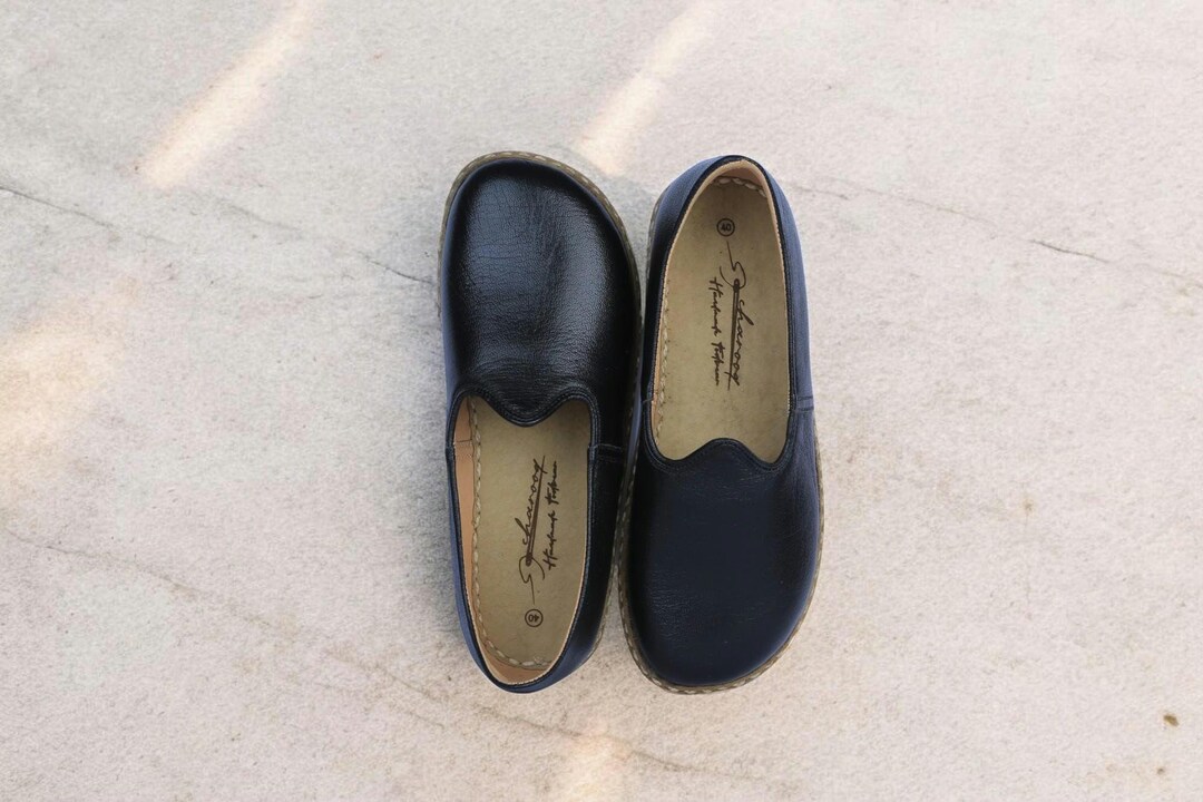 Women's Wide Toe Box Comfy Shoes, Natural Leather, Authentic Barefoot ...