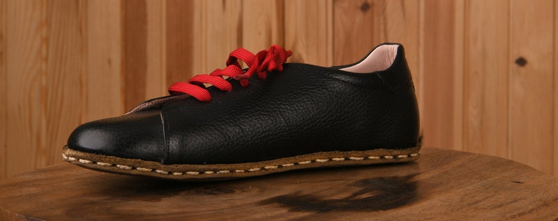 Women's Wide Toe Box Comfy Shoes, Natural Leather, Handcrafted ...