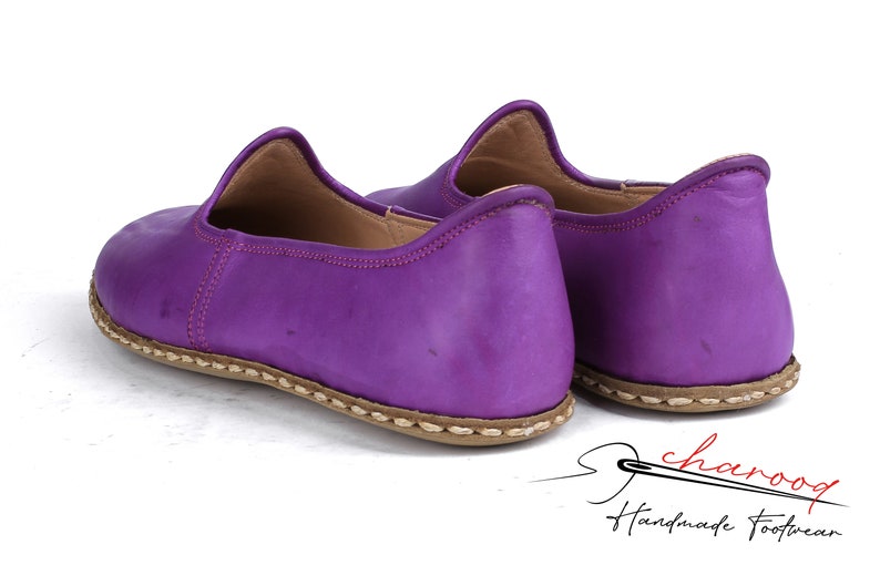 Women's Heritage Comfort , Leather , Violet Color Loafer, Flat Natural ...