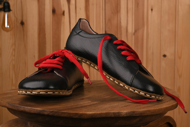 Women's Wide Toe Box Comfy Shoes, Natural Leather, Handcrafted ...