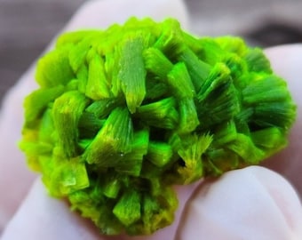 Natural Rare Autunite Cluster Fluorescent From Autun France - Etsy