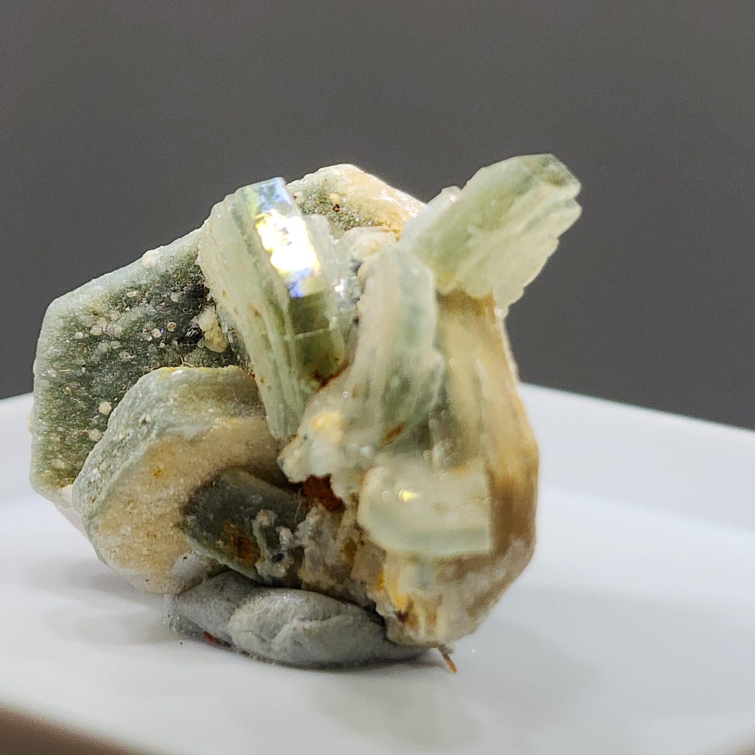 Rare Vorobyevite Beryl Rosterite Cluster Specimen From Badakshan ...