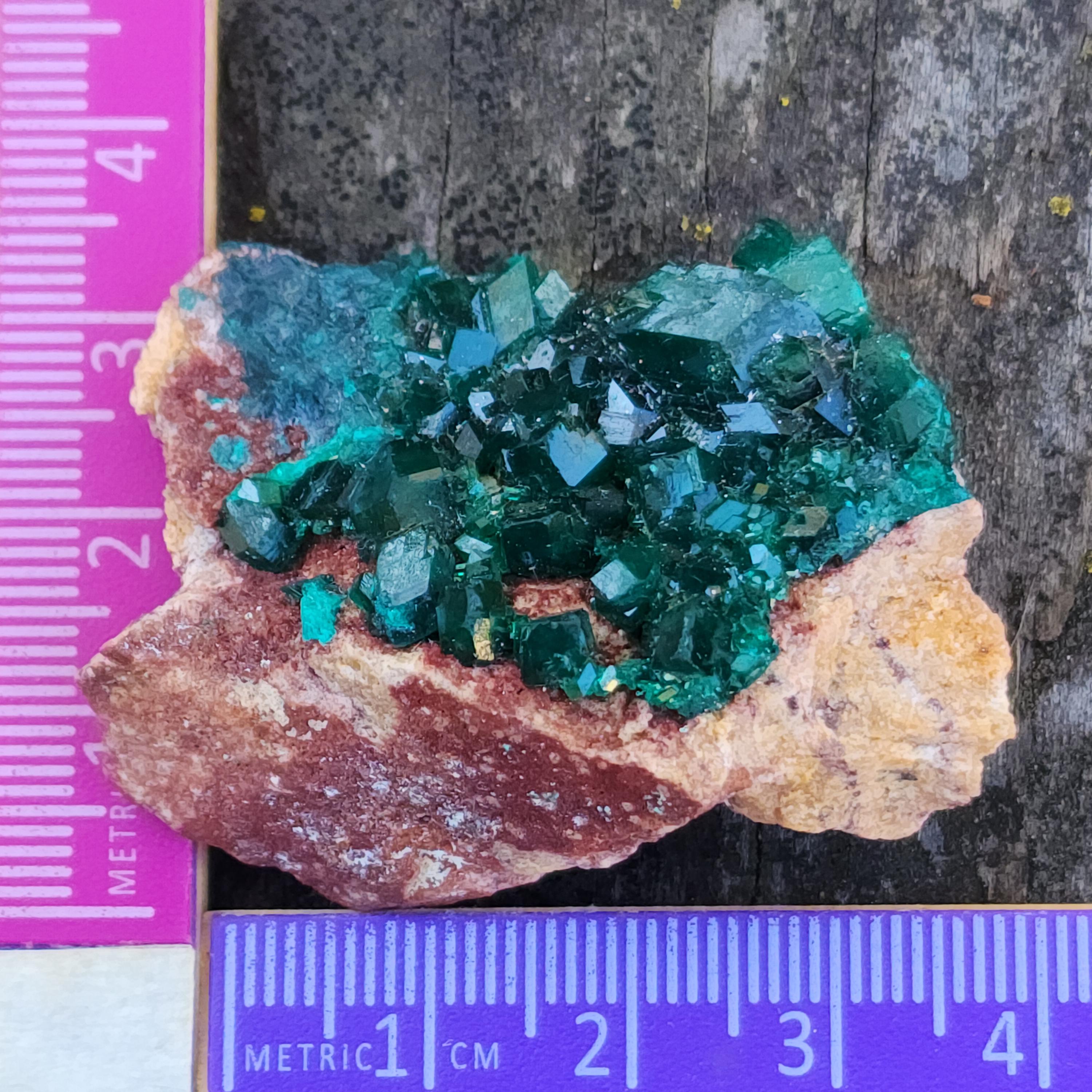 Emerald Color Dioptase Crystals Specimen From Namibia, Highly Lustrous ...