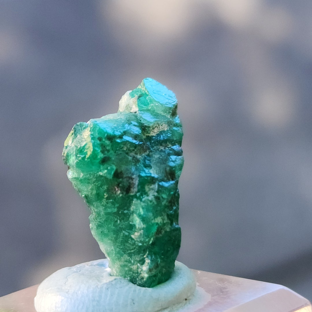 Natural Terminated Emerald Crystal From Sawat Valley, Un Treated High ...