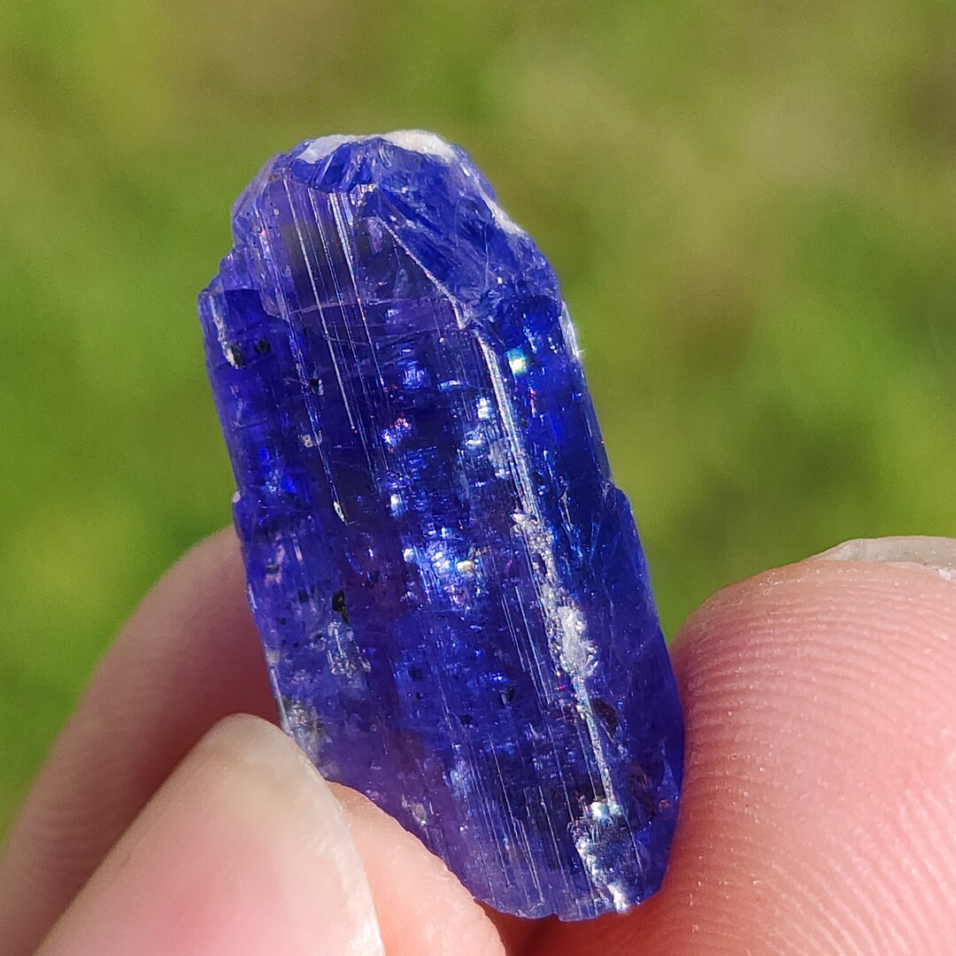 Top Quality Tanzanite Crystal From Tanzania, Dark Blue Tanzanite ...